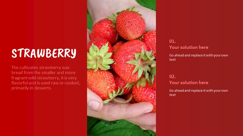 Berries Set Google Slides Templates