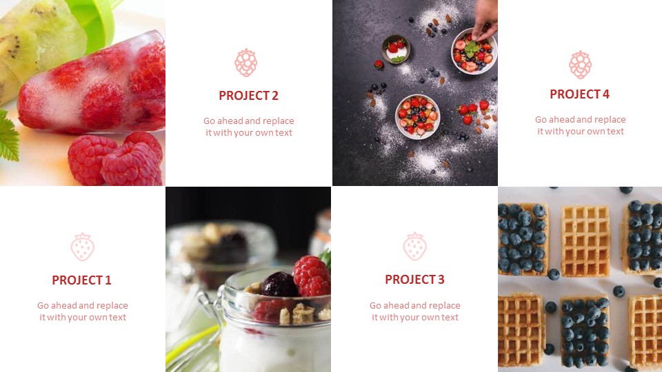 Berries Set Google Slides Templates