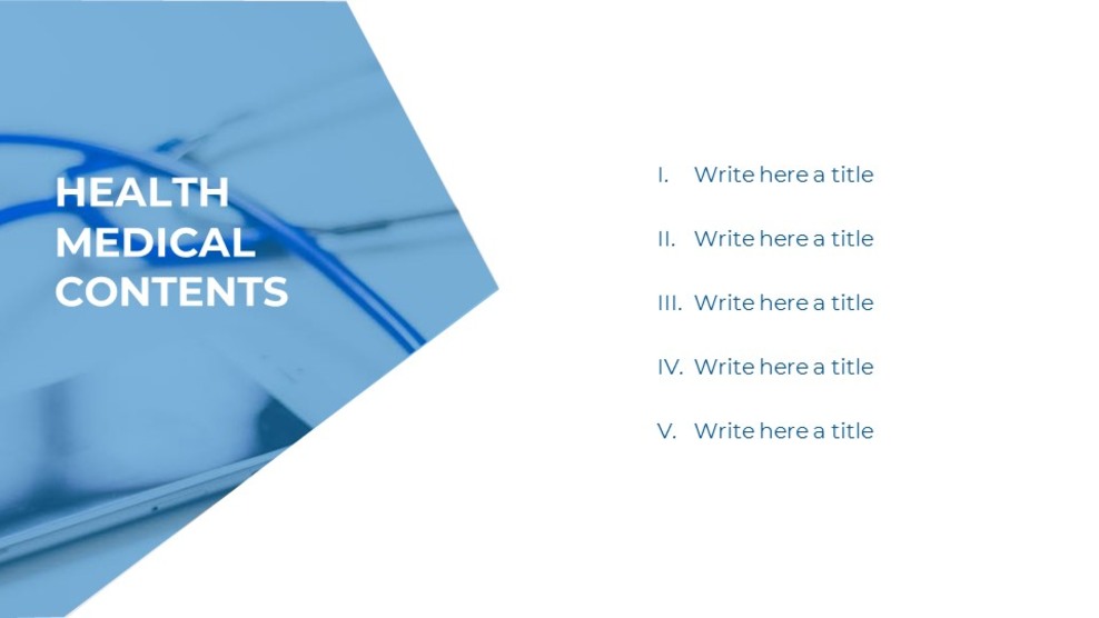 Health Medical Google Slides Presentation Templates