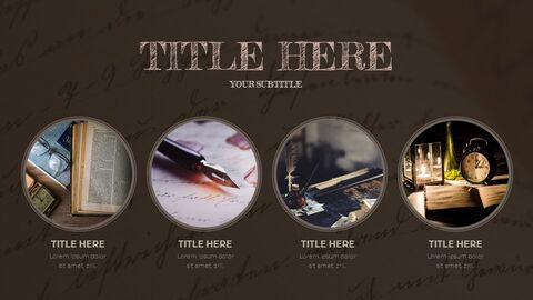 Vintage Google Presentation Slides