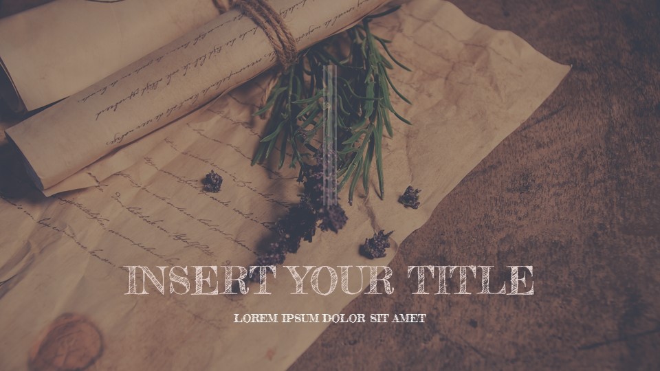 Vintage Google Presentation Slides