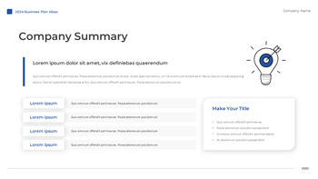 2024 Business Plan Ideas slides presentation