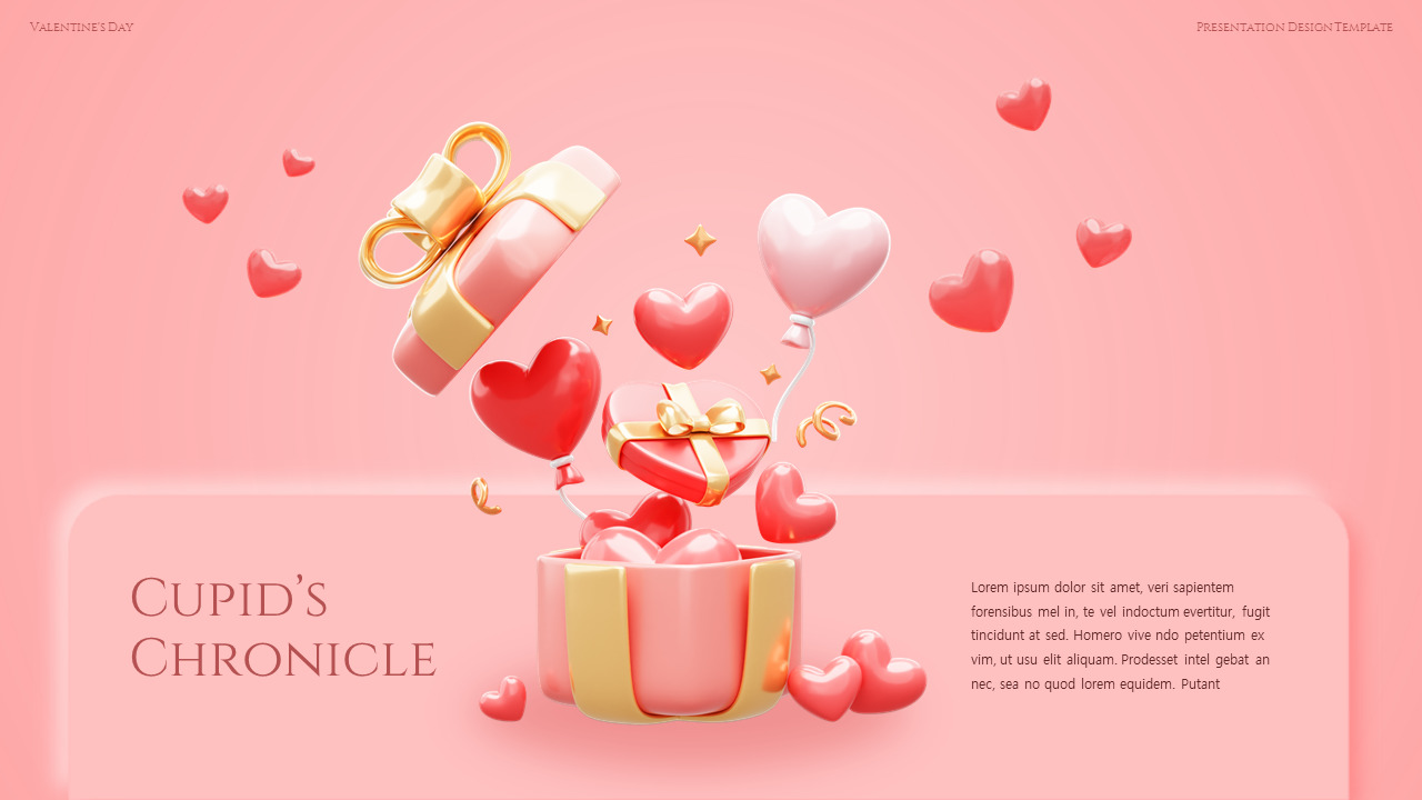 Valentines Day Brand Campaign PowerPoint Template