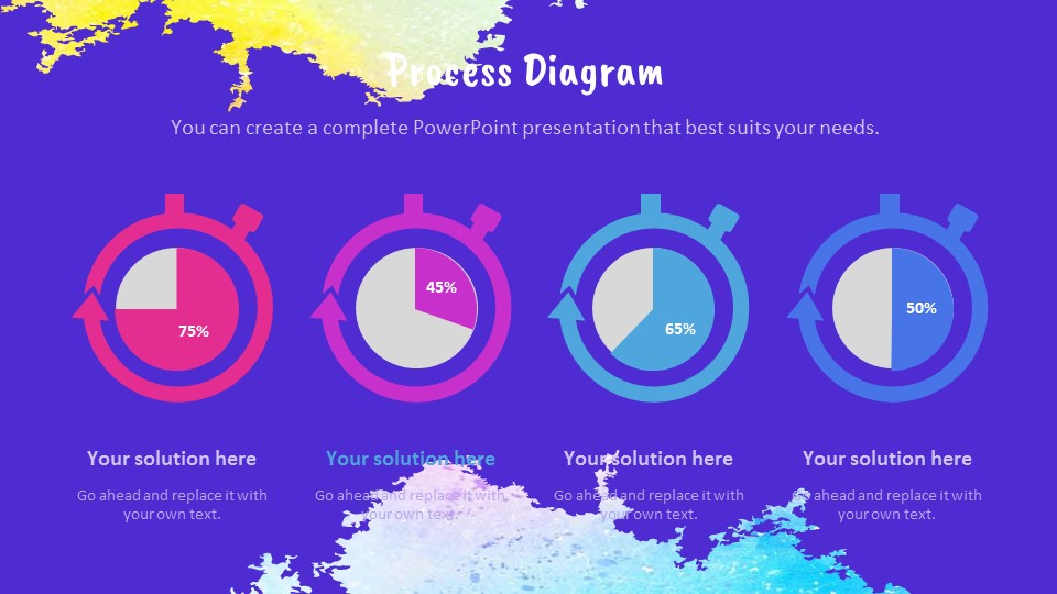 Art Painting Google Slides Template Design