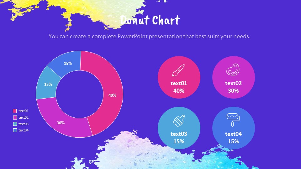 Art Painting Google Slides Template Design