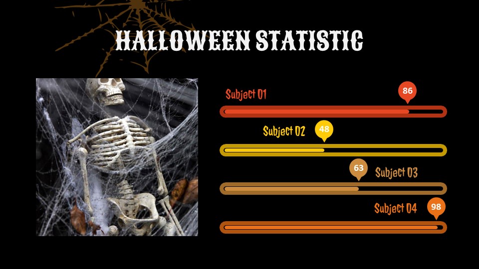 Halloween Town Google Slides Templates