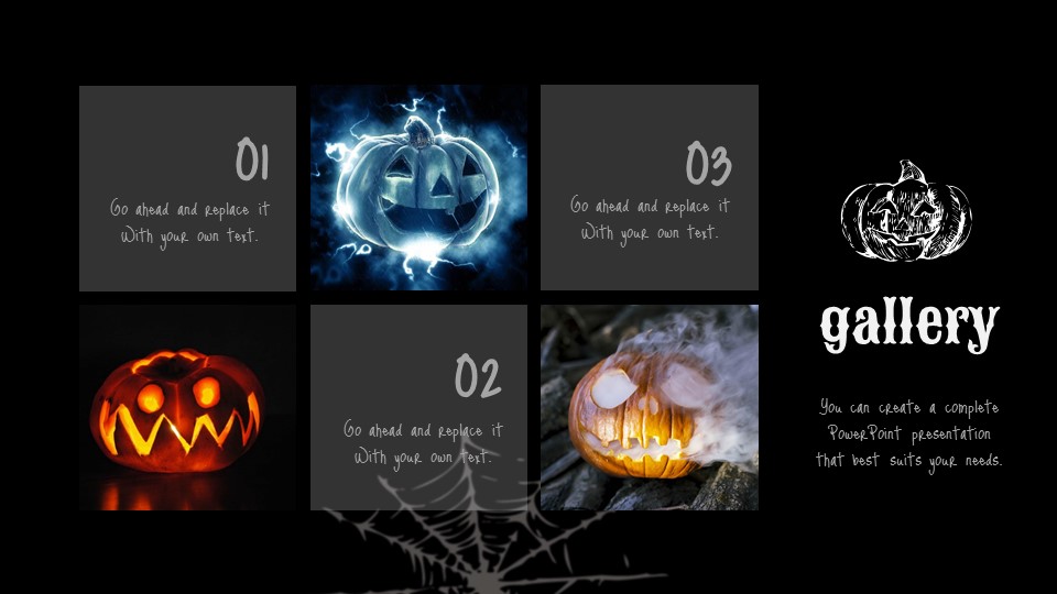 Halloween Town Google Slides Templates
