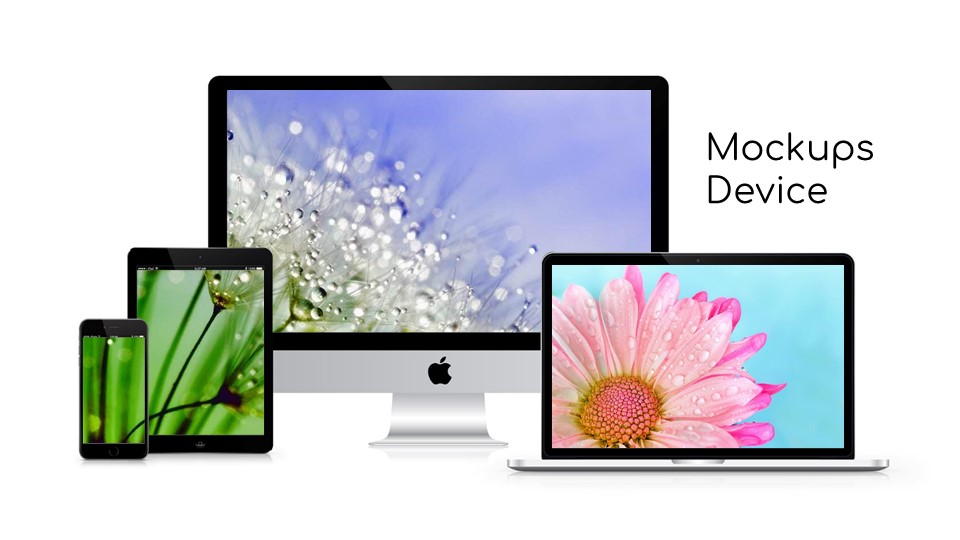 Mockups Device slide Google Slides Templates