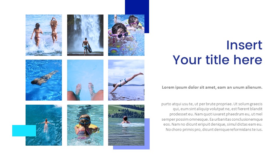 Summer vacation Google Presentation Slides|Travel