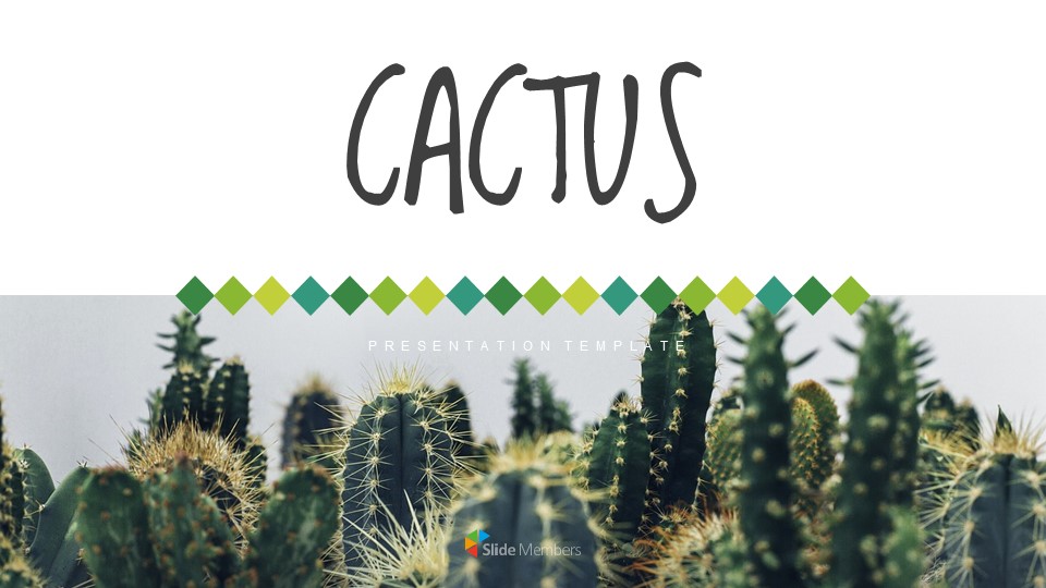 Cactus Google Slides Themes for Presentations