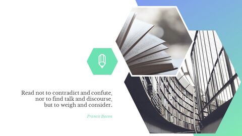 University library Google Slides Templates