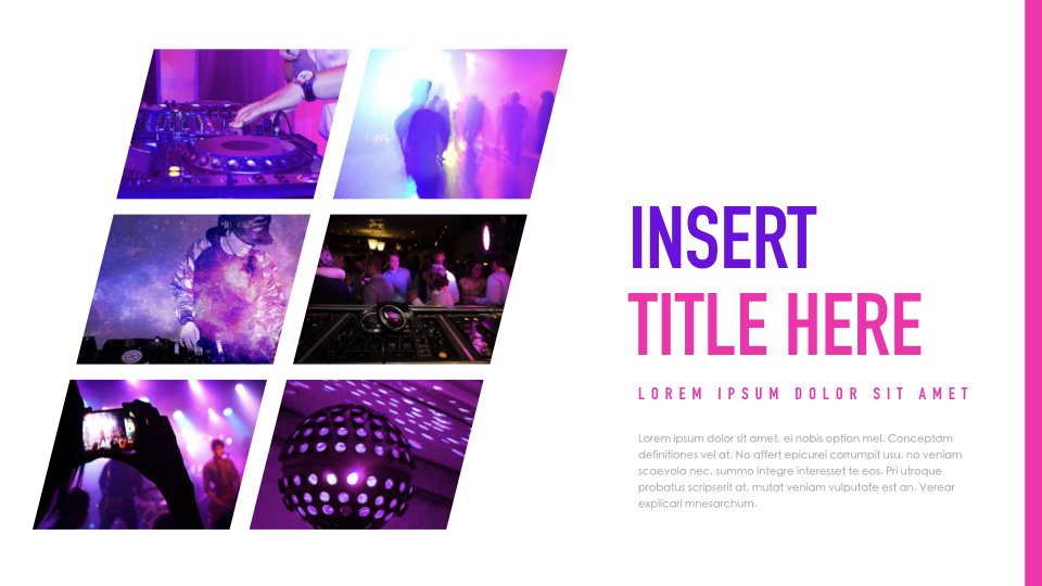 Music Festival Keynote Templates