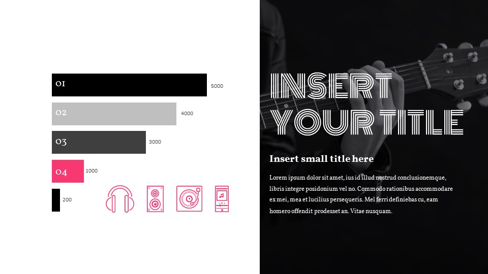 Music Simple Google Slides Templates