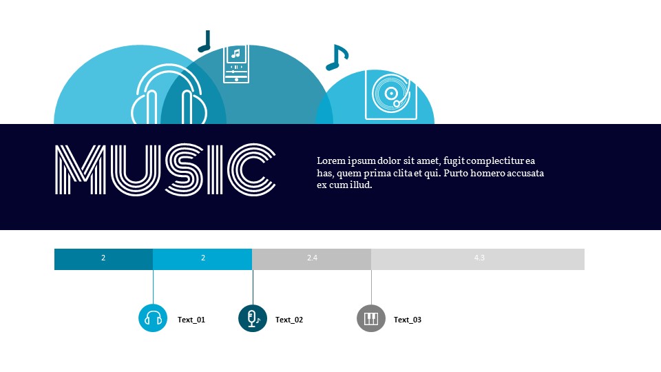 Music Simple Google Slides Templates