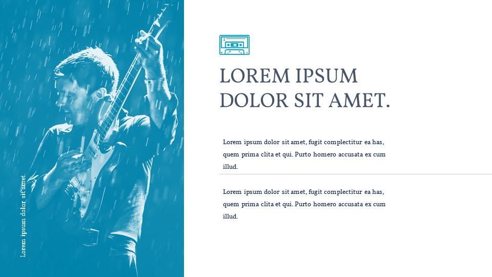 Music Simple Google Slides Templates