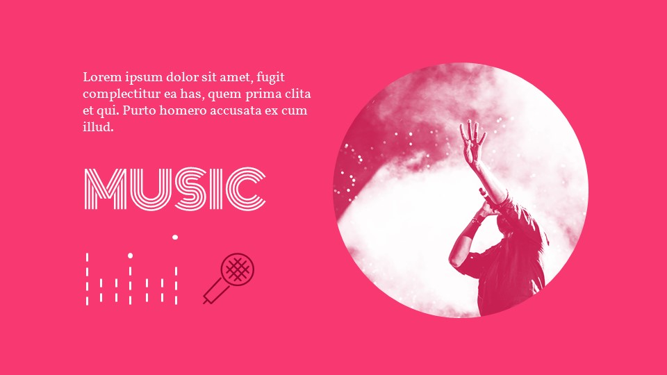 Music Simple Google Slides Templates