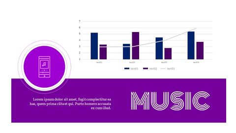Music Simple Google Slides Templates