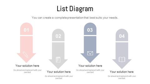 Writing in Note Simple Google Presentation