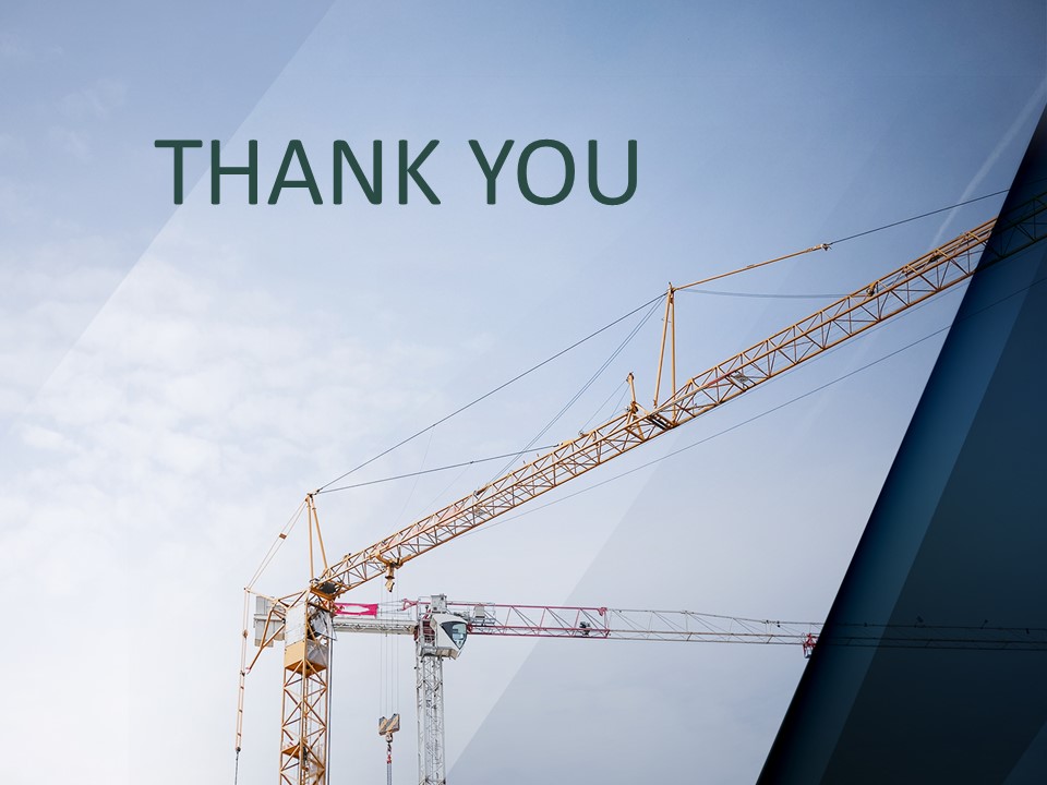 Construction Crane - Free Powerpoint Sample