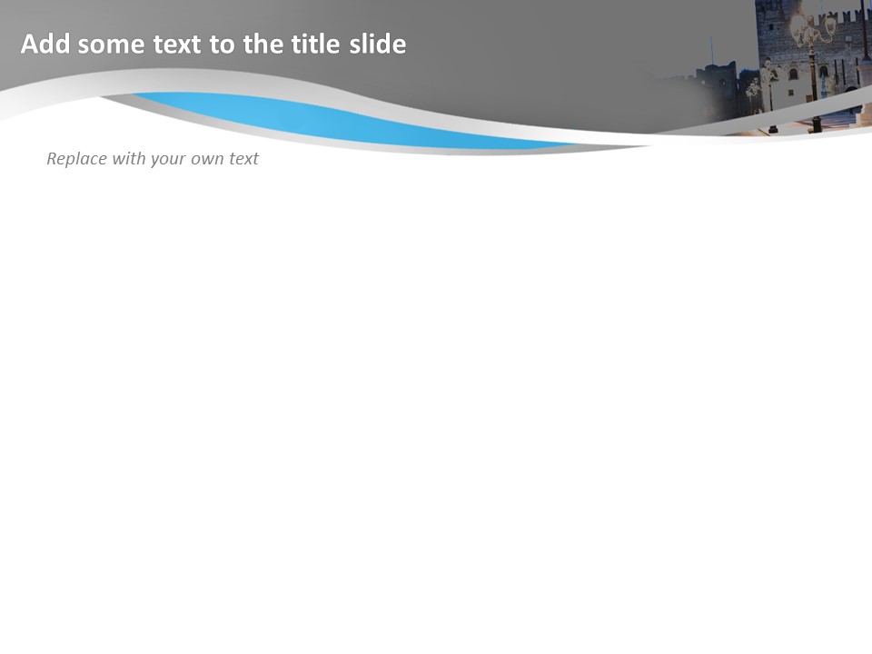 Light of Castle - Free PPT Template