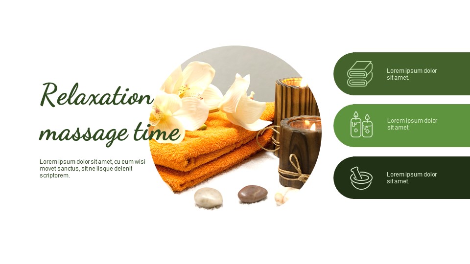 Relaxation Massage time Google Slides Presentation