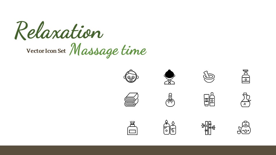 Relaxation Massage time Google Slides Presentation