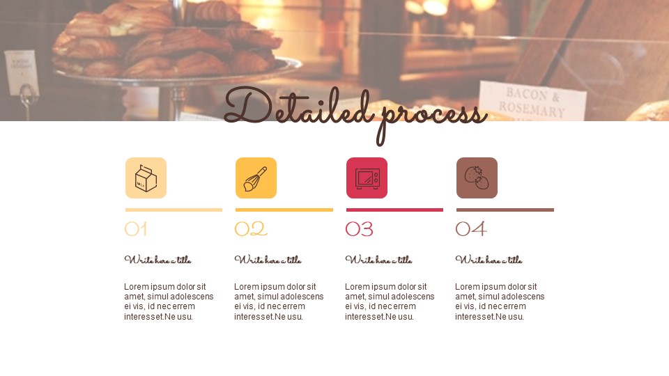 Sweet Bakery Google PPT Templates