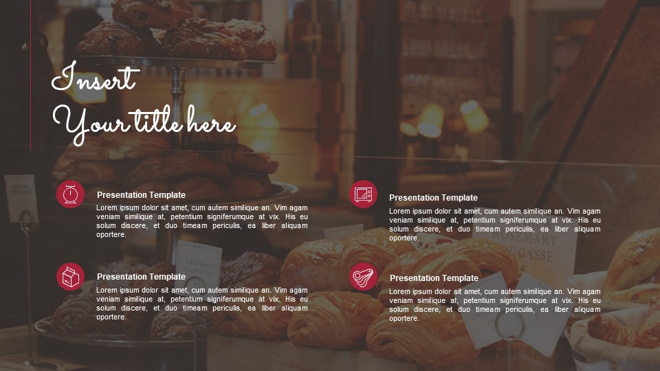 Sweet Bakery Google PPT Templates
