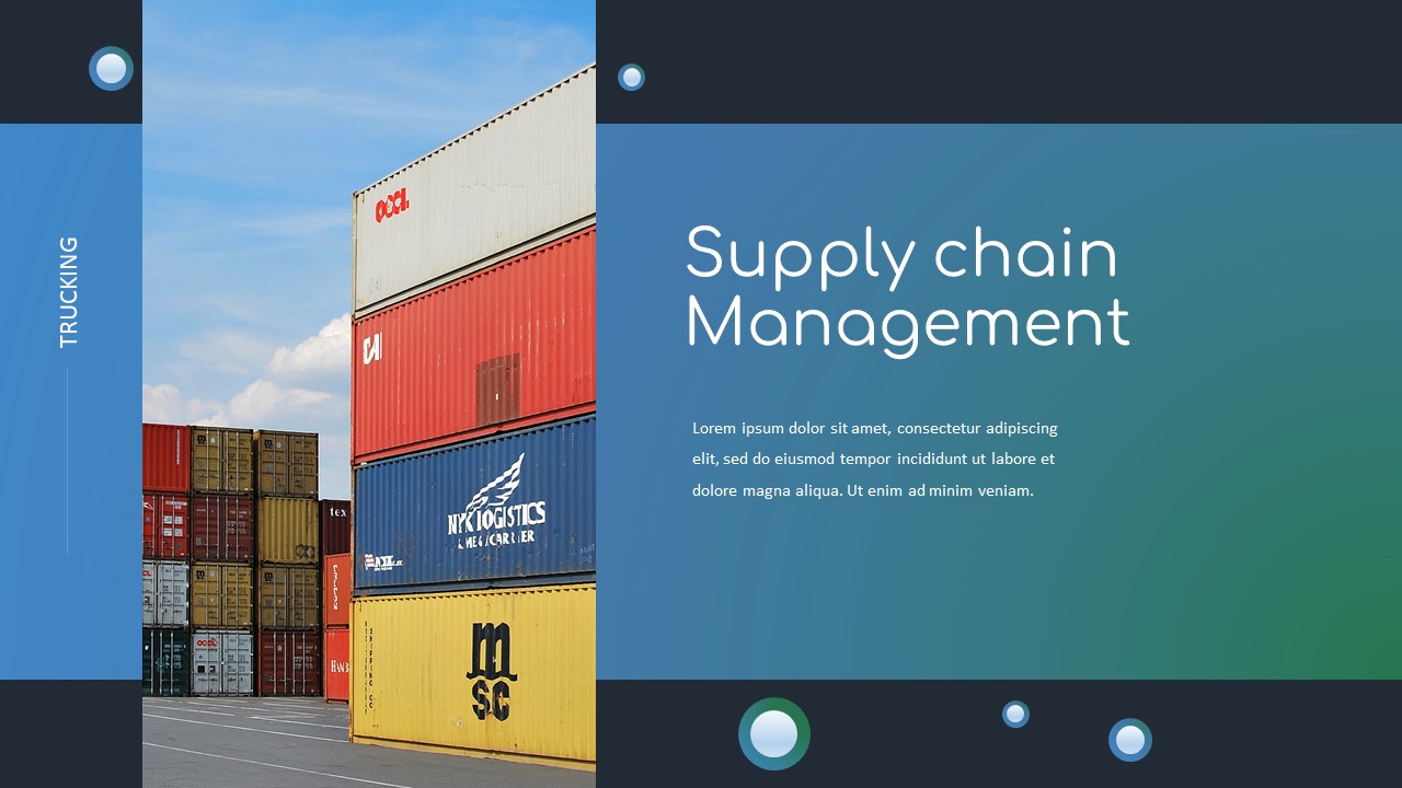 Logistics Service Google Slides Themes for Presentations