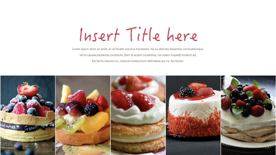 Sweet Bakery Keynote Presentation
