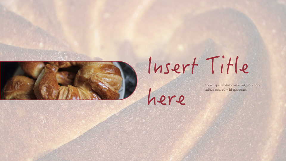 Sweet Bakery Keynote Presentation