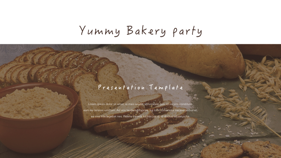 Sweet Bakery Keynote Presentation