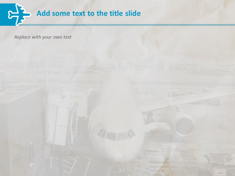 Plantillas De Powerpoint De Aeropuertos Gratis Plantilla Para