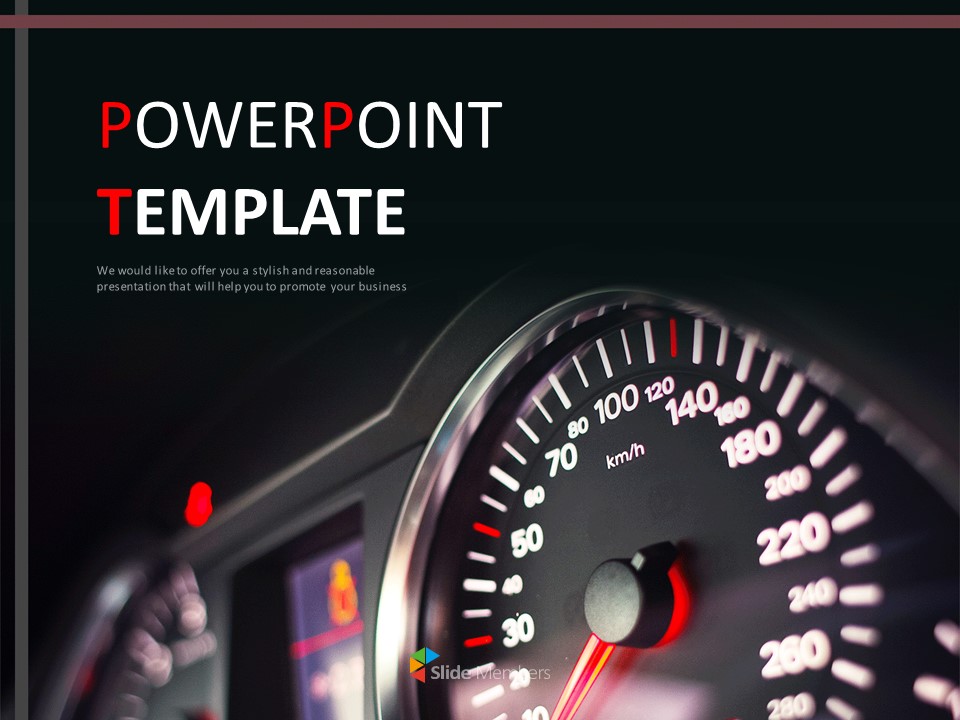 Speedometer Graphic Powerpoint