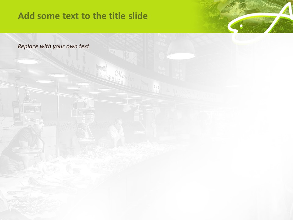 Fish Market - Free Presentation Templates
