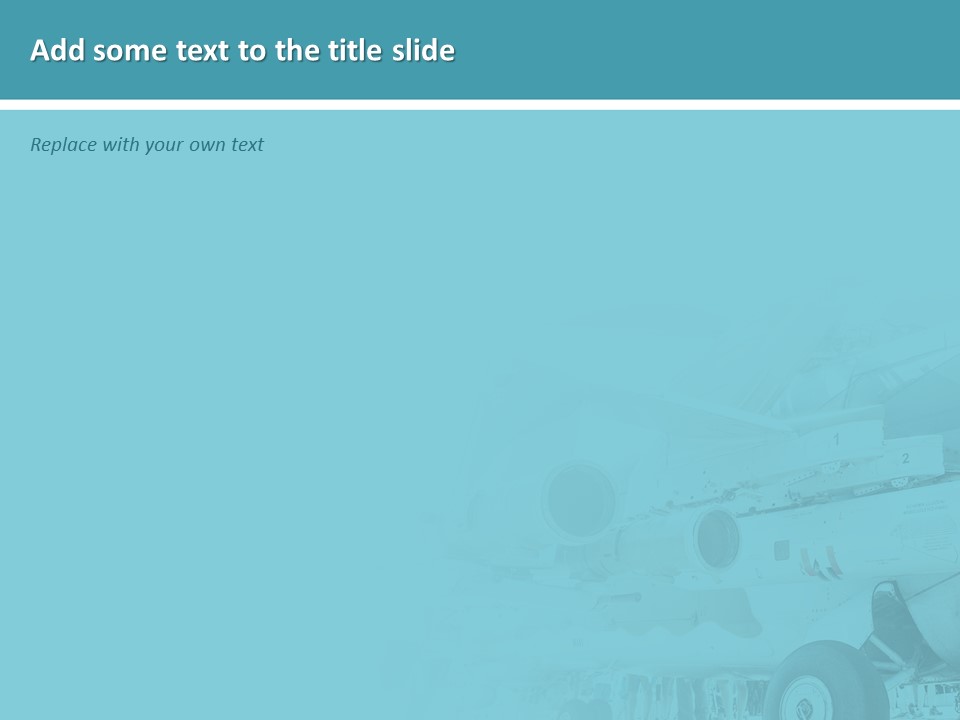 Free Powerpoint Template - A Helicopter Waiting for Landing|Slides