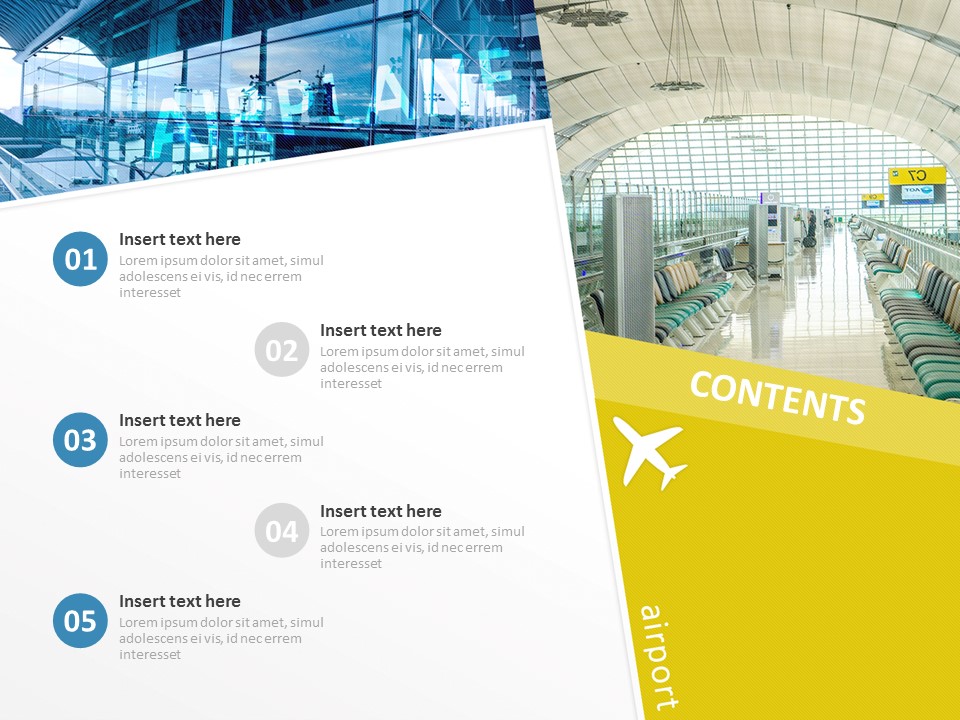 Modelos De Powerpoint De Aeroporto Gratis