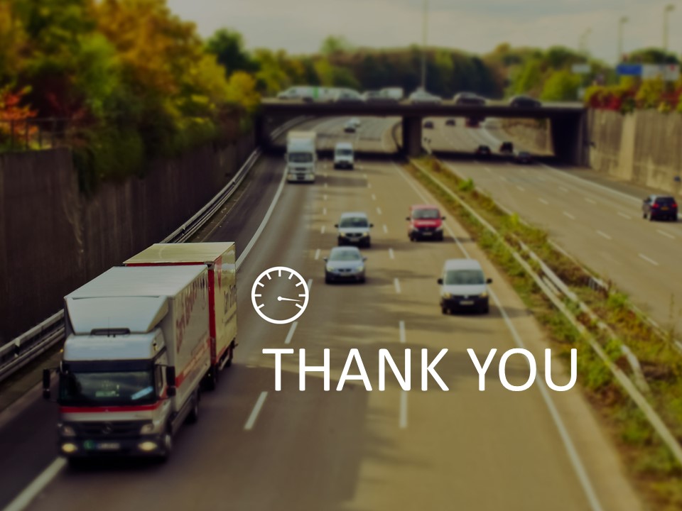 Free PPT Template - Moving Truck