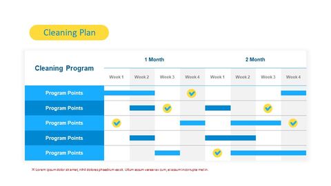 Cleaning Service Simple Google Slides Templates