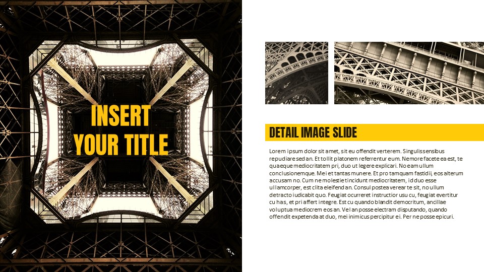 Paris Travel Guide Google PPT Templates