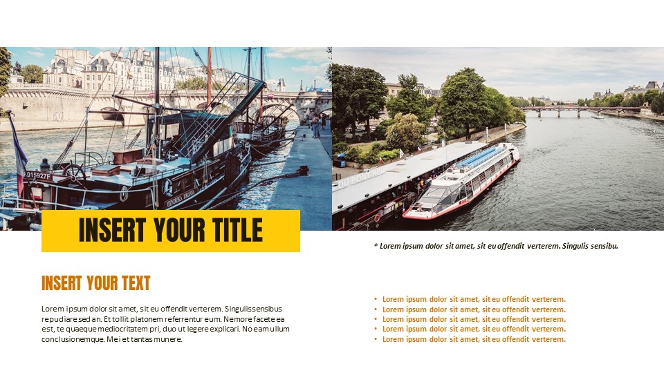 Paris Travel Guide Google PPT Templates