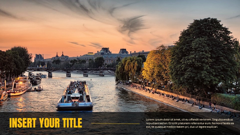 Paris Travel Guide Google PPT Templates
