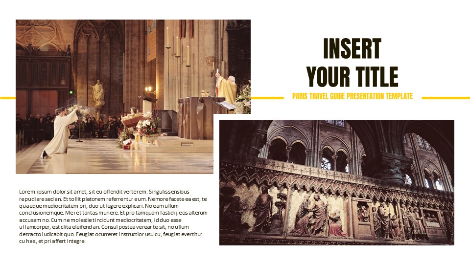 Paris Travel Guide Google PPT Templates