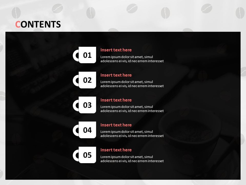 Coffee and Work - Free PPT Template