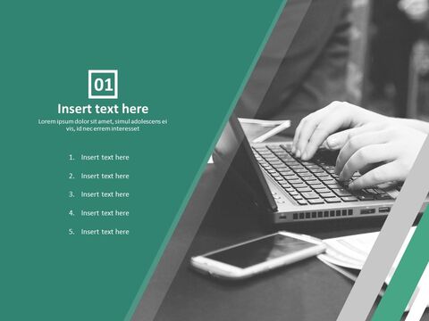 Free Powerpoint Templates Design - Working People