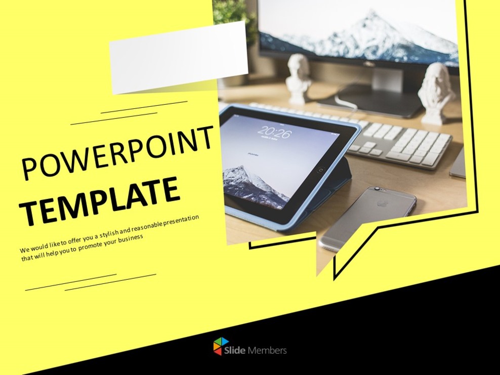 Home Office - Free Powerpoint Templates Design