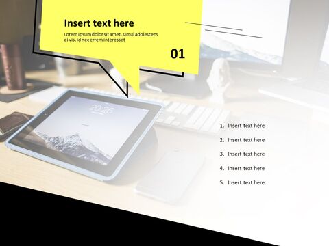 Gratis Oficina en casa - Diseño de plantillas de PowerPoint gratis