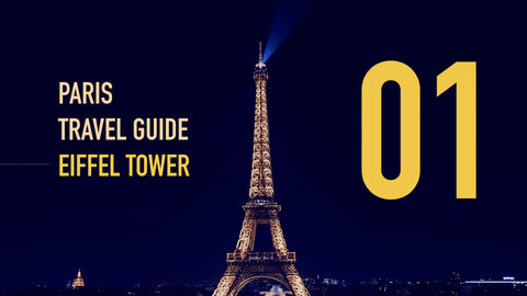 Paris Travel Guide Keynote Design|Lifestyle