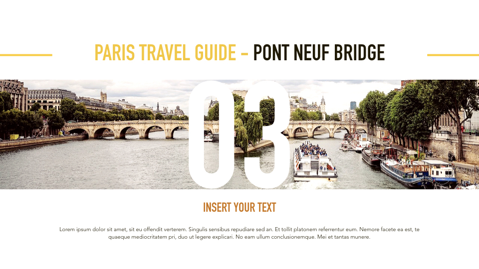 Paris Travel Guide Keynote Design|Lifestyle