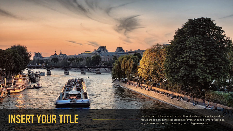 Paris Travel Guide Keynote Design|Lifestyle
